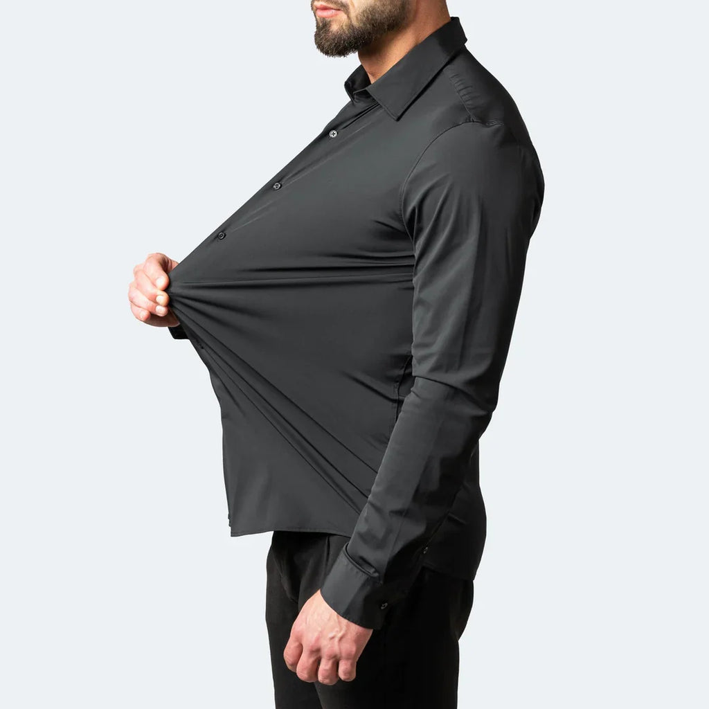The "Infinite" Performance Shirt | 4-Way Stretch & Zero-Iron ( Buy 2 ...