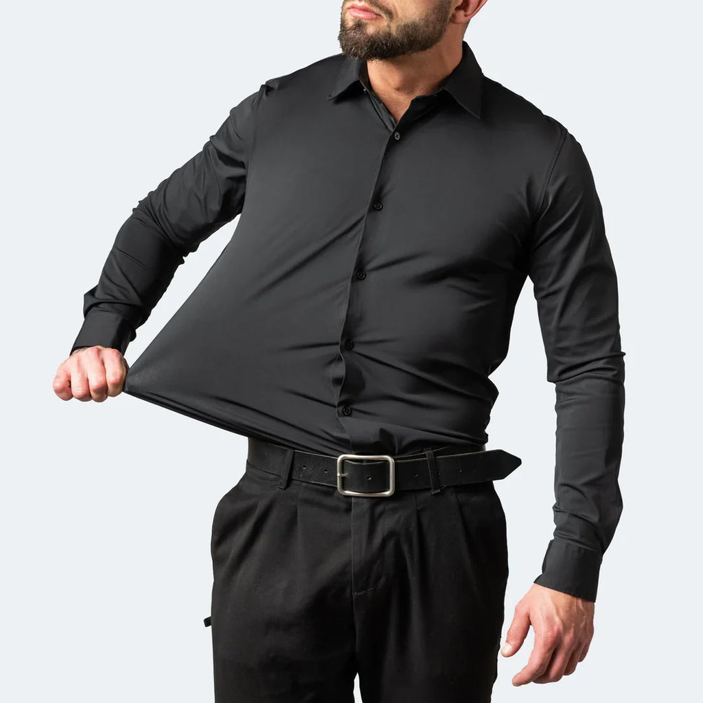 The "Infinite" Performance Shirt | 4-Way Stretch & Zero-Iron ( Buy 2 ...