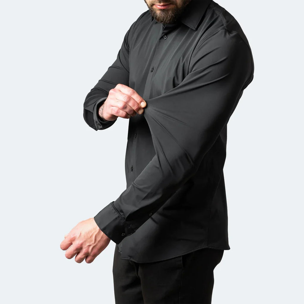 The "Infinite" Performance Shirt | 4-Way Stretch & Zero-Iron ( Buy 2 ...